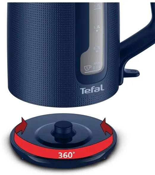 Tefal - Rychlovarná konvice MORNING 1,7 l 2400W/230V modrá