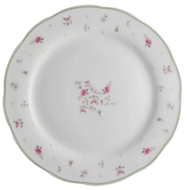 18dílná sada porcelánových talířů Brandani Nonna Rosa