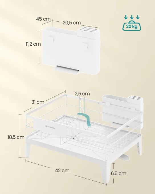Odkapávač na nádobí KCS550WG01