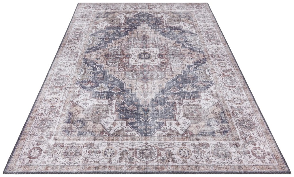 Hanse Home, Kusový koberec Asmar 104016 Putty/Grey, 80x150, šedá, obývací pokoj