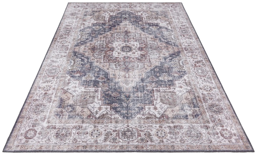 Nouristan - Hanse Home koberce Kusový koberec Asmar 104016 Putty/Grey - 80x150 cm