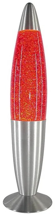 Dekorativní lávová lampa GLITTER MINI, červená Rabalux GLITTER MINI 004116
