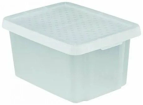 Curver Úložný box Essentials s víkem 16 l, čirá, 16 l