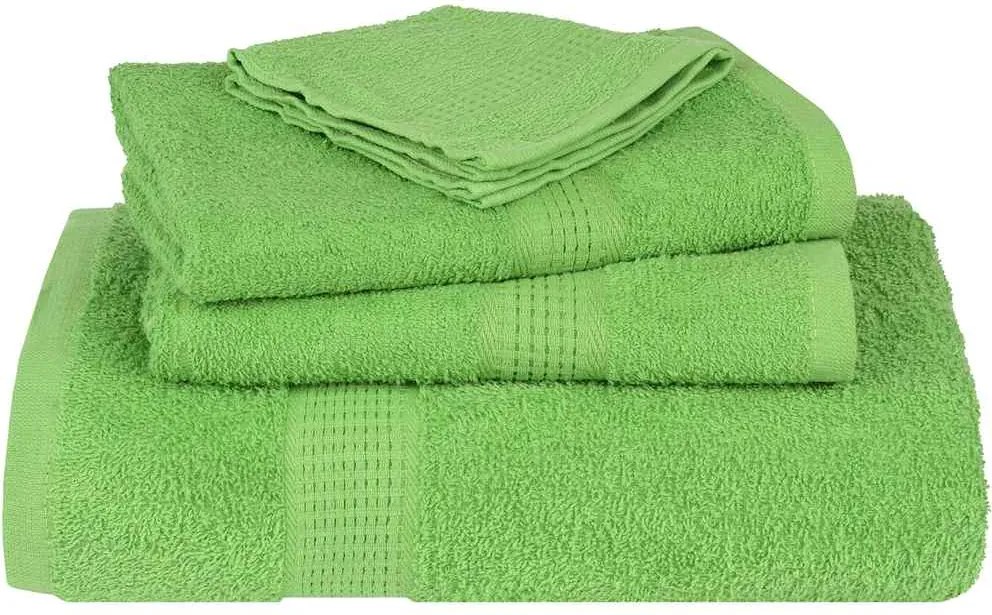 Ručníky do sprchy FROGN 2 ks jablečně zelené 70 x 140 cm 360 g/m² 137025