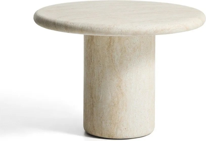 Betonový kulatý zahradní jídelní stůl ø 122 cm Drasi – Kave Home