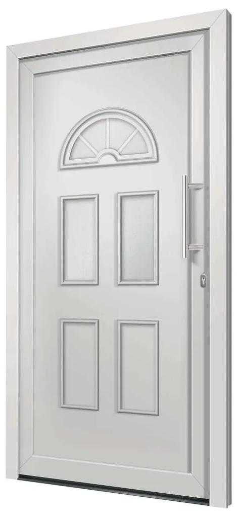 Vchodové dveře bílé 88 x 190 cm - Default Title