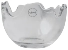 Skleněná miska Happy Easter Clear 15 cm DBKD