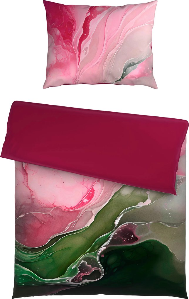 XXXLutz OBOUSTRANNÉ POVLEČENÍ, satén, pink, 140/200 cm Esposa - Povlečení - 005031028001