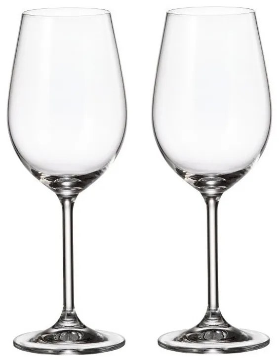 Dekorant svatby Svatební sklenice na bílé víno JMENOVKY 350 ML 2KS