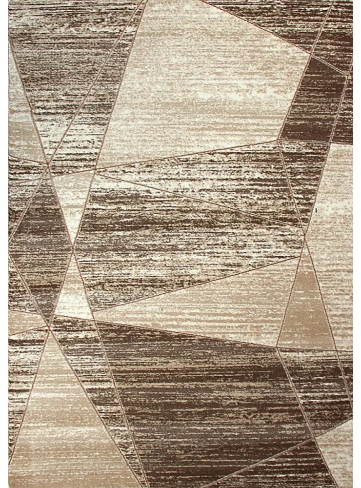 Kusový koberec Claris hnědý, Velikosti 133x190cm