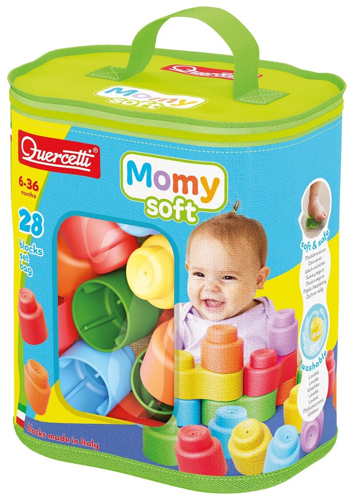 Momy Soft Bag - měkké kostky - 28 ks