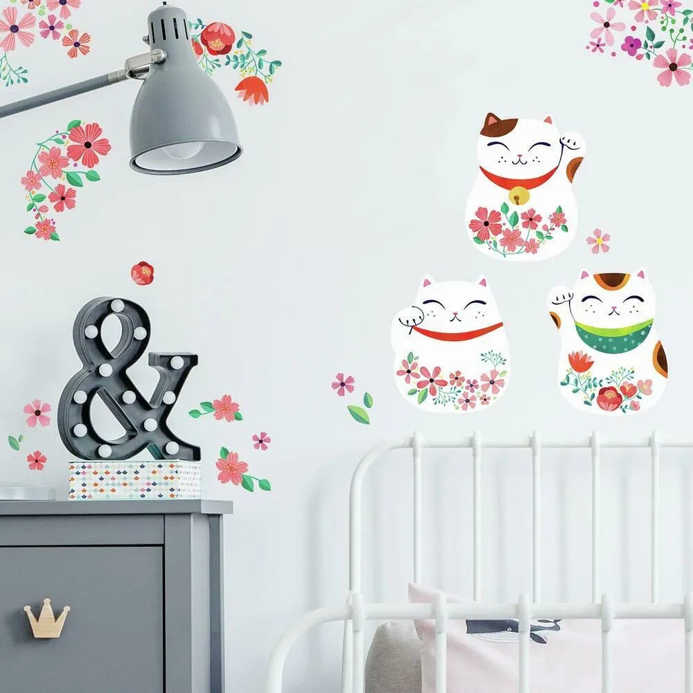 York Wallcoverings Nálepky na zeď KOČKY