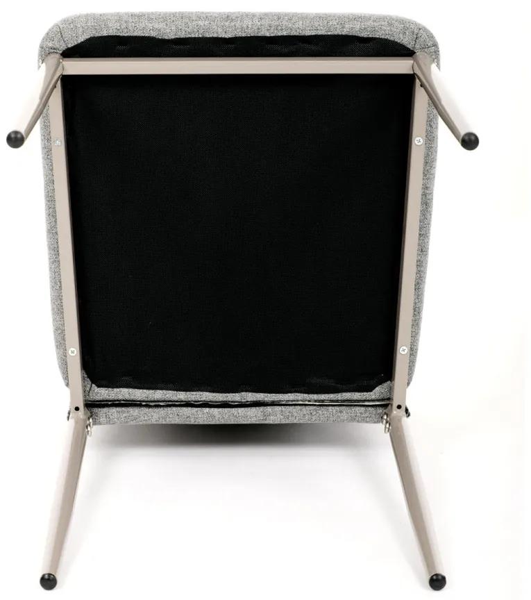 Autronic Jídelní židle DCL-375 SIL2, šedá