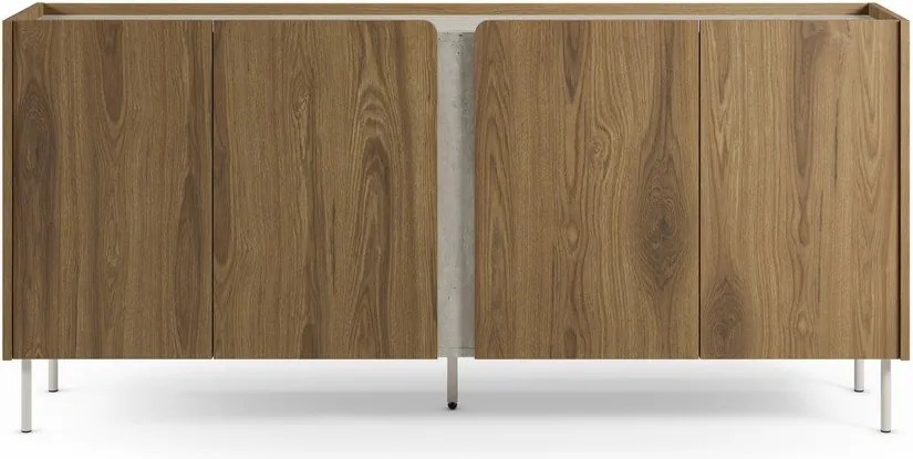 Komoda v dekoru dubu v přírodní barvě 180x83x40,5 cm Lucile – Marckeric