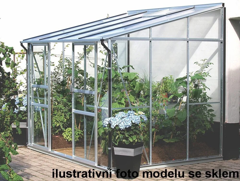 skleník VITAVIA IDA 5200 PC 6 mm stříbrný