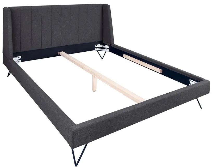 Designová postel Phoenix 180 x 200 cm antracit