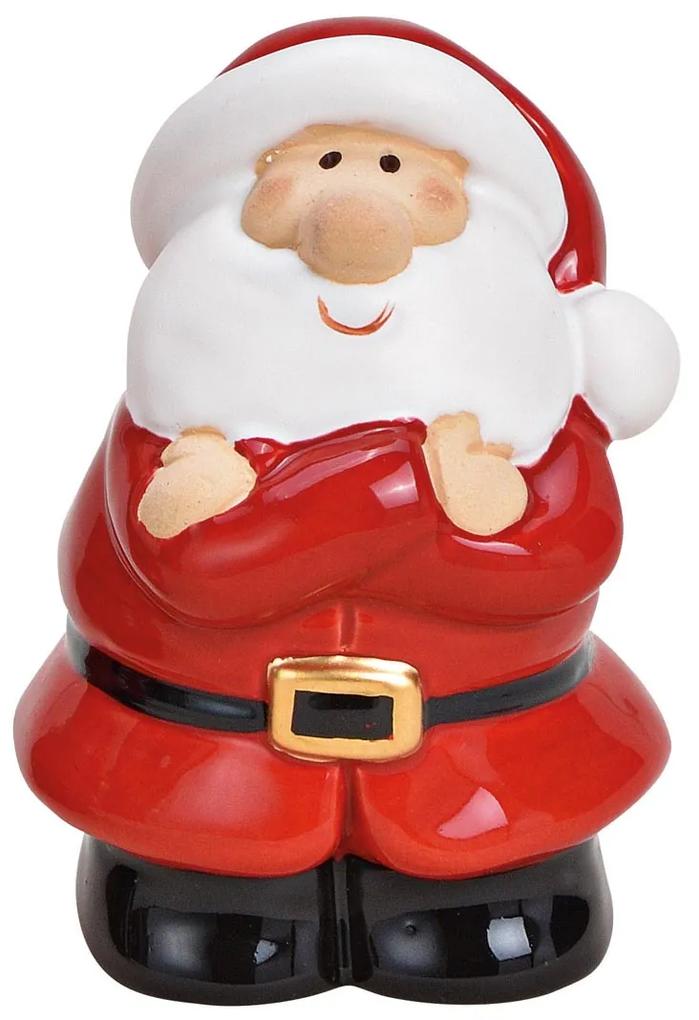G. Wurm Keramická figurka Santa (založené ruce)