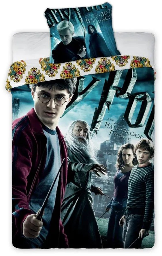 Bavlněné povlečení Harry Potter 001 - 135x200 cm