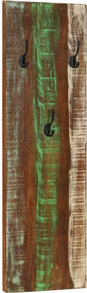 Nástěnné věšáky 2 ks 36 x 3 x 110 cm masivní recyklované dřevo 337067