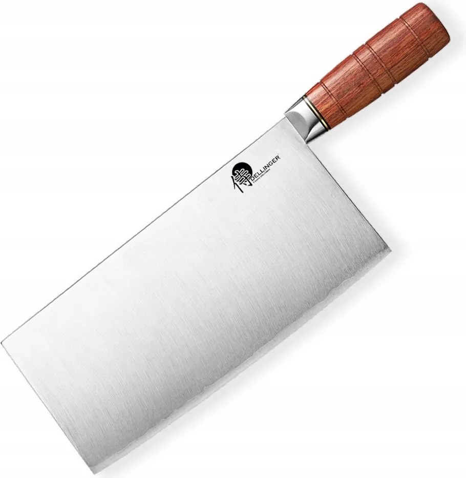 Čínský tradiční nůž Cleaver Red Wood 228 mm