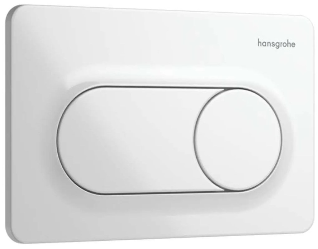 Hansgrohe iFrame Original S - Ovládání splachování, bílá 66002450