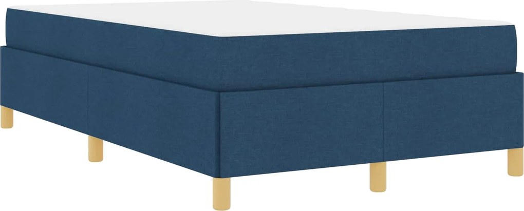 Rám postele Modrá 120 x 200 cm textil 3398933