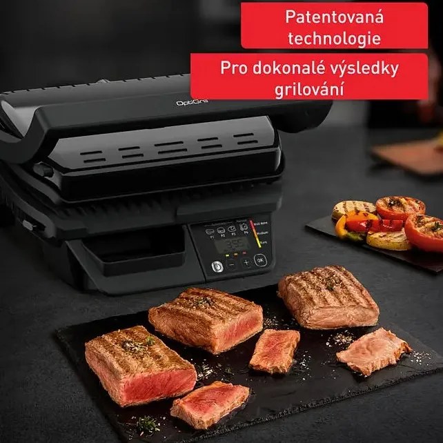 Tefal Elektrický kontaktní gril  OptiGrill GC7P0810