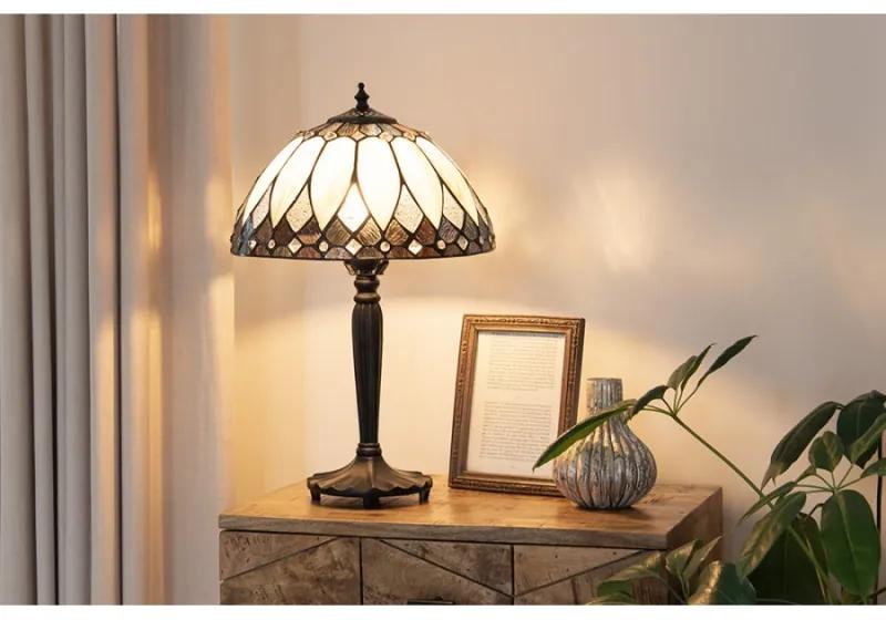 Stolní lampa Tiffany Jet – 30x46 cm