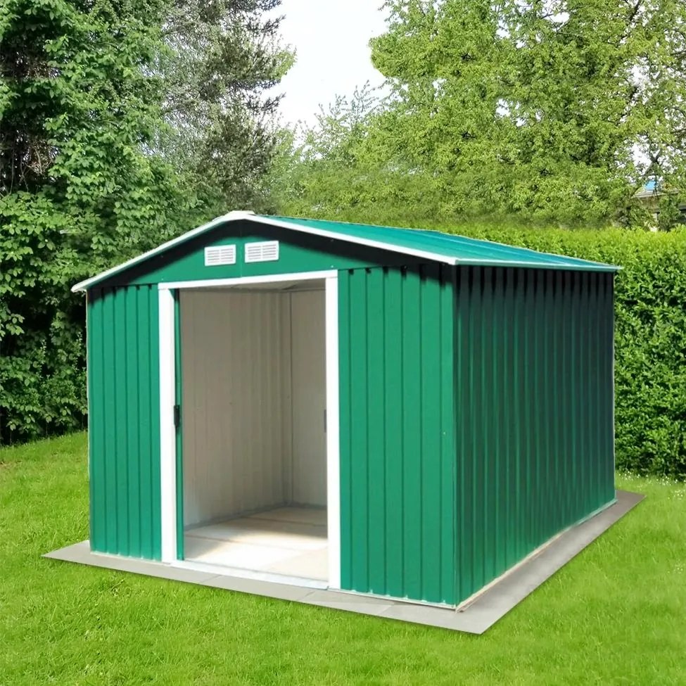 Zahradní domek na nářadí AVENBERG 3.7x3 m ZELENÁ SD-X1210-H170