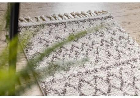 Dywany Luszczow Kusový koberec, běhoun BERBER RABAT, krémovýová Rozměr koberce: 70 x 200 cm