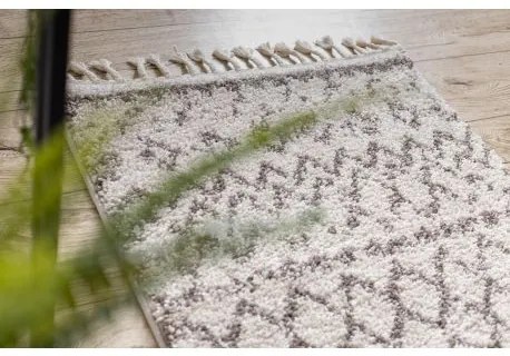 Dywany Luszczow Kusový koberec, běhoun BERBER RABAT, krémovýová Rozměr koberce: 80 x 250 cm