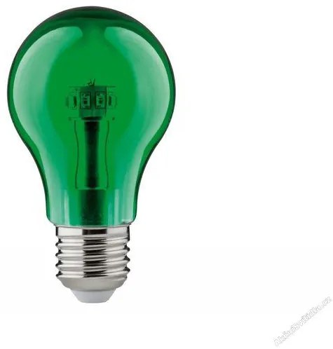 P 28449 LED žárovka 1,5W E27 230V zelená - PAULMANN