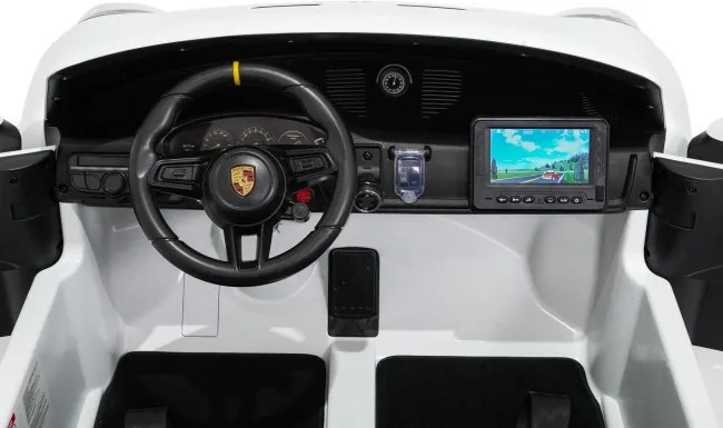 Elektrické autíčko Porsche 911 GT3 MP4 bílé