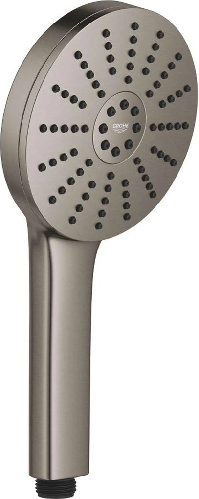 Grohe Vitalio Joy+ - Sprchová hlavice, 3 proudy, kartáčovaný Hard Graphite 134864AL00