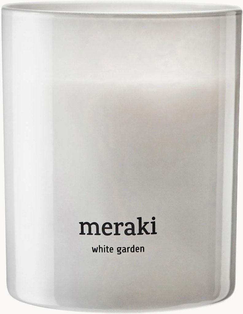 Vonná svíčka White Garden (růže, cyklámen, cedr)