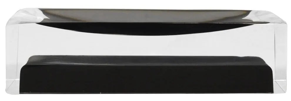 GRUND Miska na mýdlo CUBE černá 11x7x3 cm