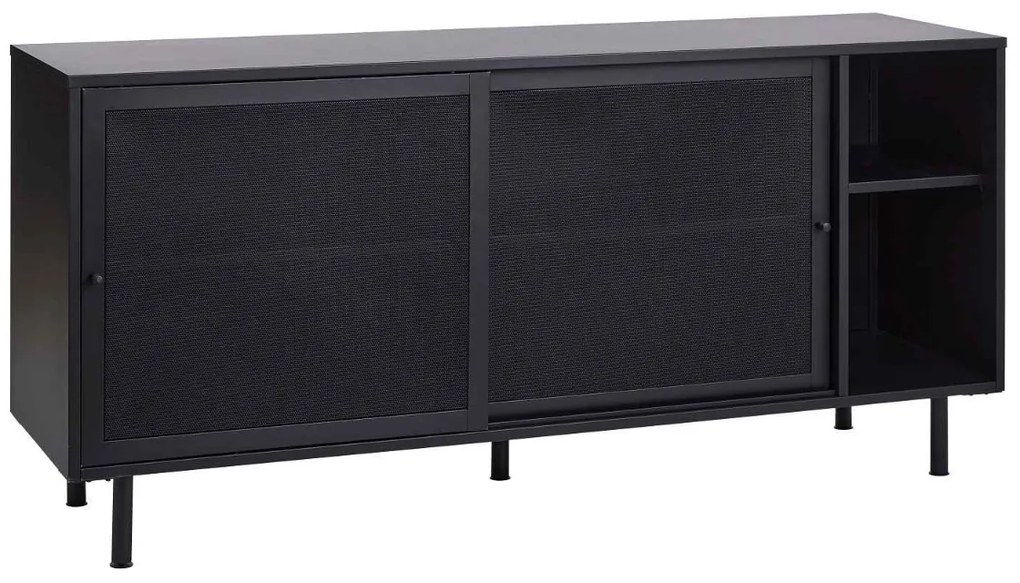 Designová komoda Taiyanna 160 cm černá