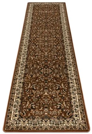 Koberec běhoun klasický ROYAL ADR 1745 hnědý Rozměr: 60x250 cm