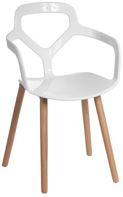 Jídelní židle One plus, bílá