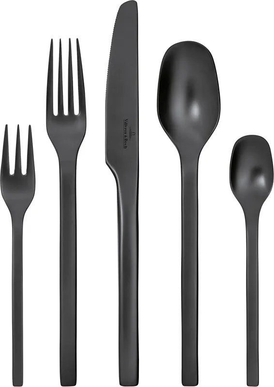 Villeroy&Boch Manufacture Rock příborová sada 20 ks 380 x 260 x 50 mm