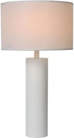 LUCIDE YESSIN Table lamp E27/40W H58cm White, stolní lampa