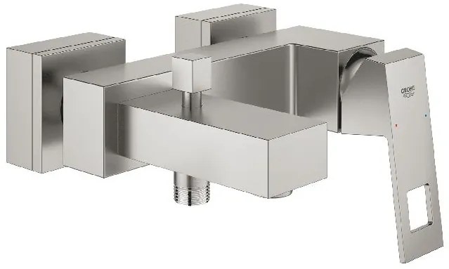 Grohe Eurocube - Vanová baterie, supersteel 23140DC0