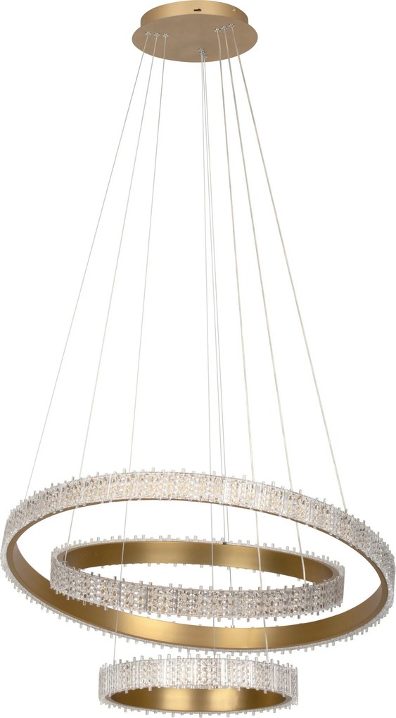 XXXLutz ZÁVĚSNÉ LED SVÍTIDLO, 80/150 cm Glandor - Závěsná světla - 0062860040