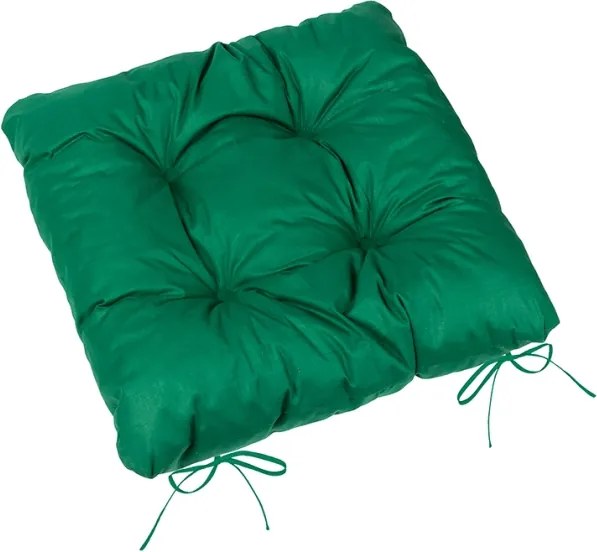 Bellatex Sedák Adéla prošívaný 40x40 cm Zelená