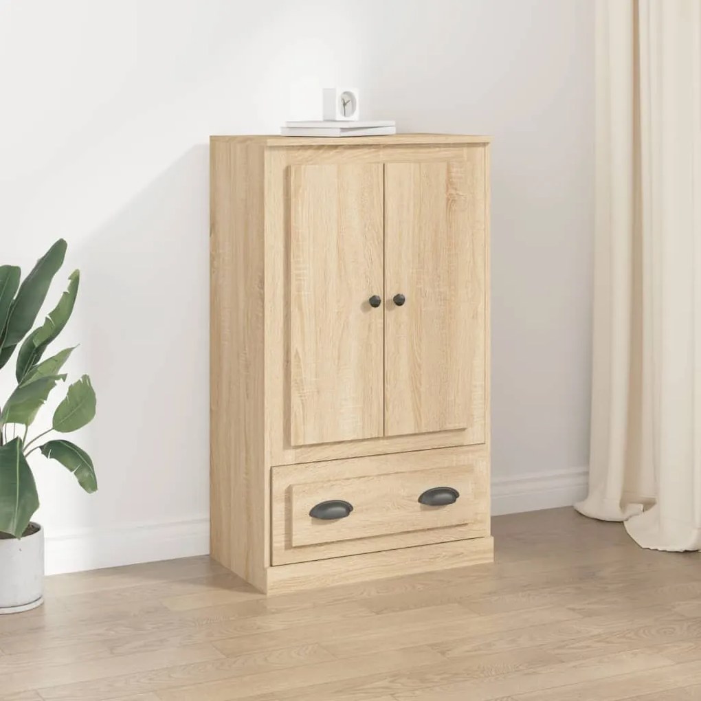 Skříň highboard dub sonoma 60 x 35,5 x 103,5 kompozitní dřevo