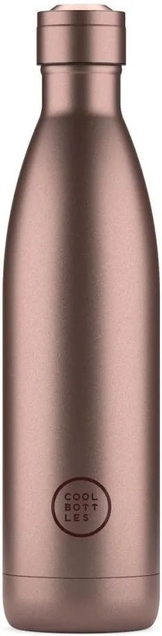 Cool bottles nerezová termolahev metallic rose třívrstvá 750 ml