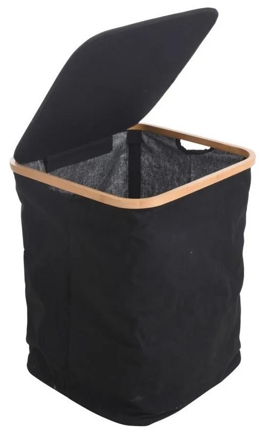 Storage solutions Textilní koš na špinavé prádlo, 40 x 40 x 52 cm | BIANO