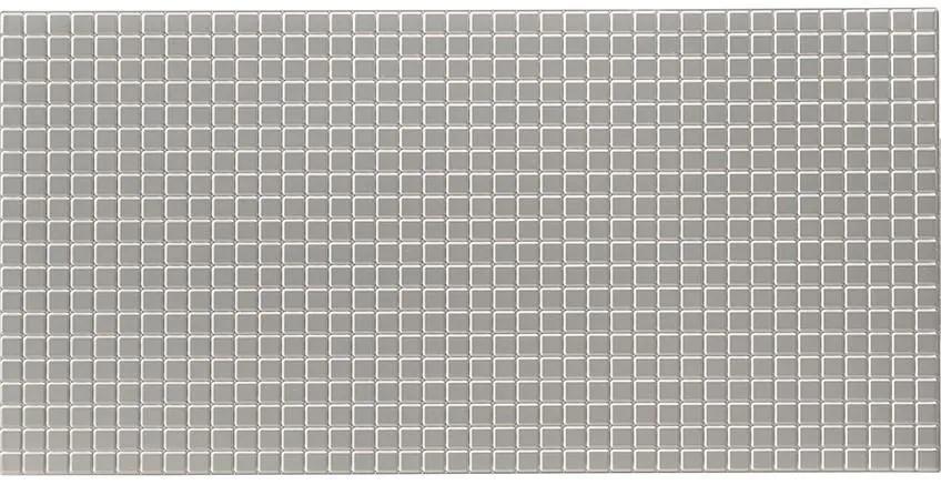 Obkladové panely 3D PVC TP10028316, rozměr 955 x 480 mm, mozaika stříbrná, GRACE