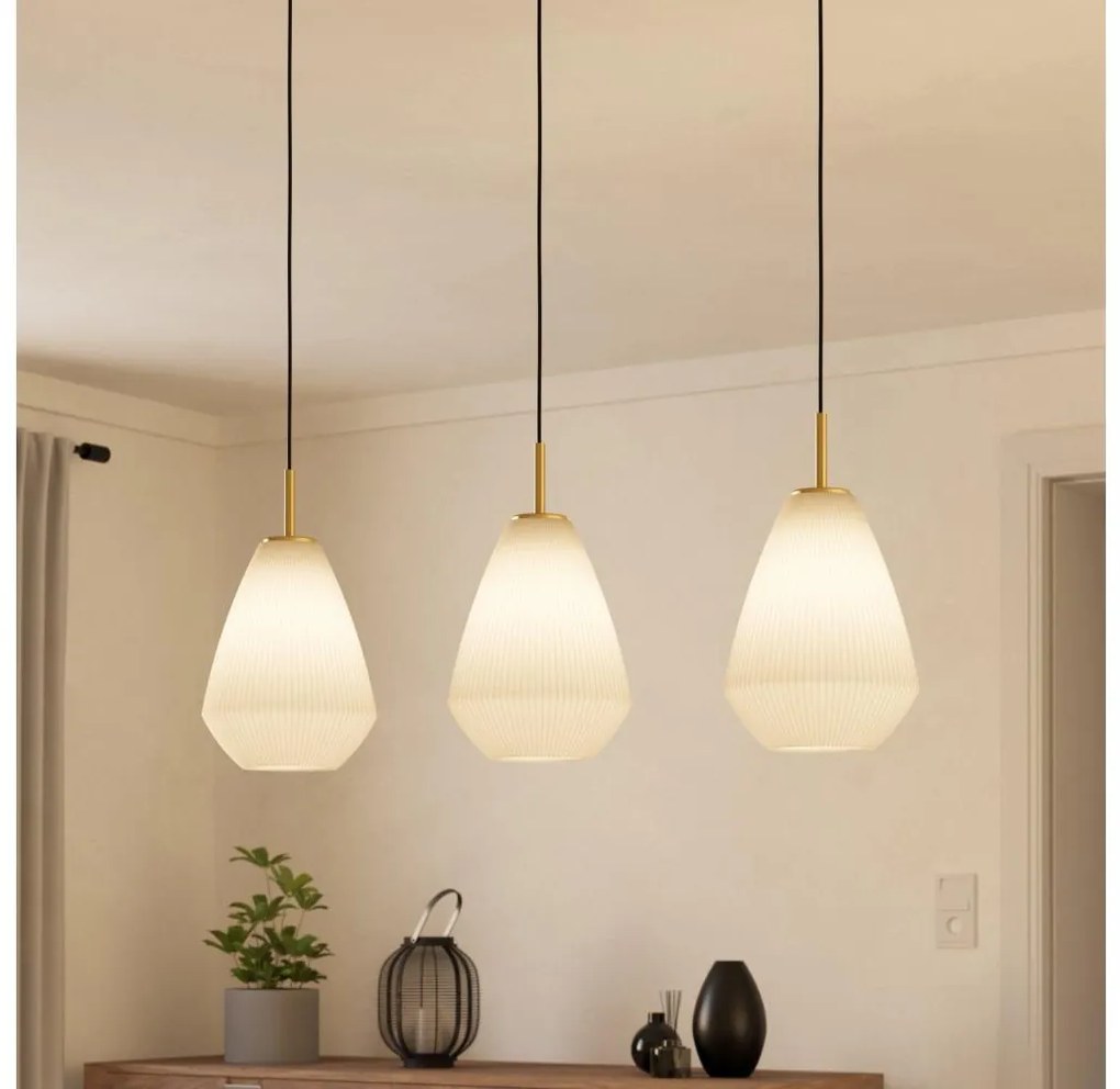 Eglo 900813 - Lustr na lanku CAPRAROLA 3xE27/40W/230V 900813
