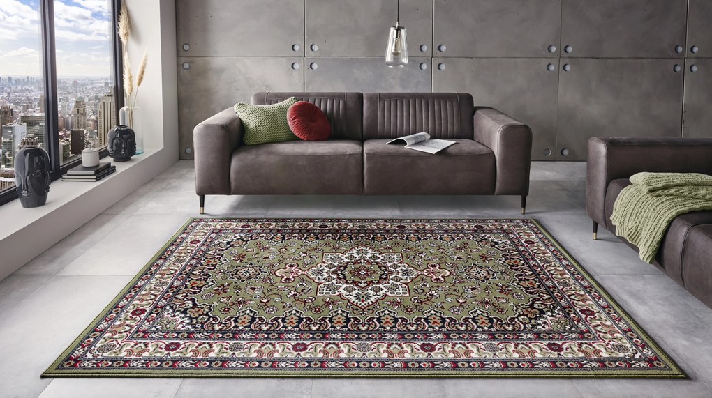 Nouristan - Hanse Home koberce Kusový koberec Mirkan 104104 Green - 160x230 cm